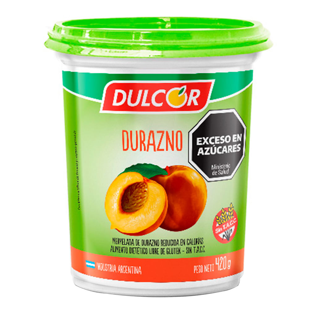 Mermelada Light Durazno Dulcor 420g - Masonline - Más Online