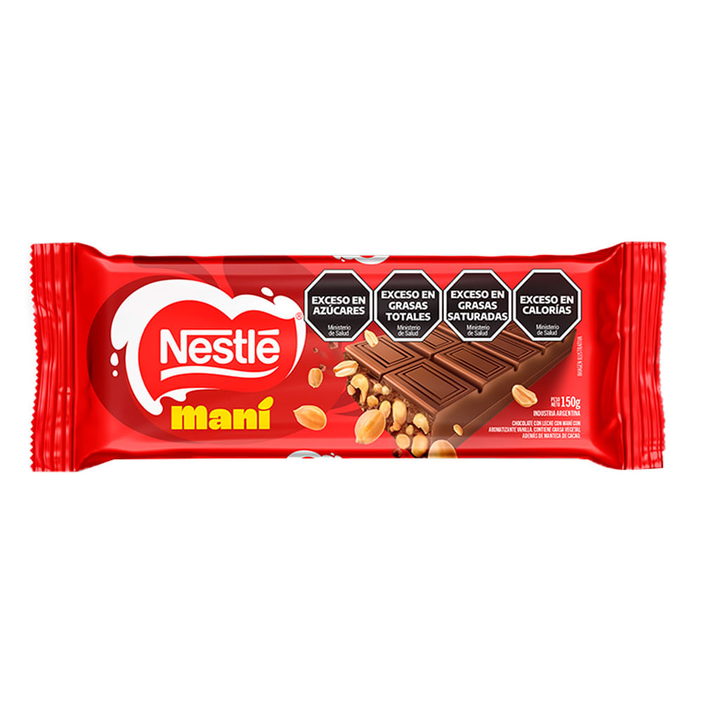 Chocolate Con Maní Nestlé 150 G - Masonline - Más Online
