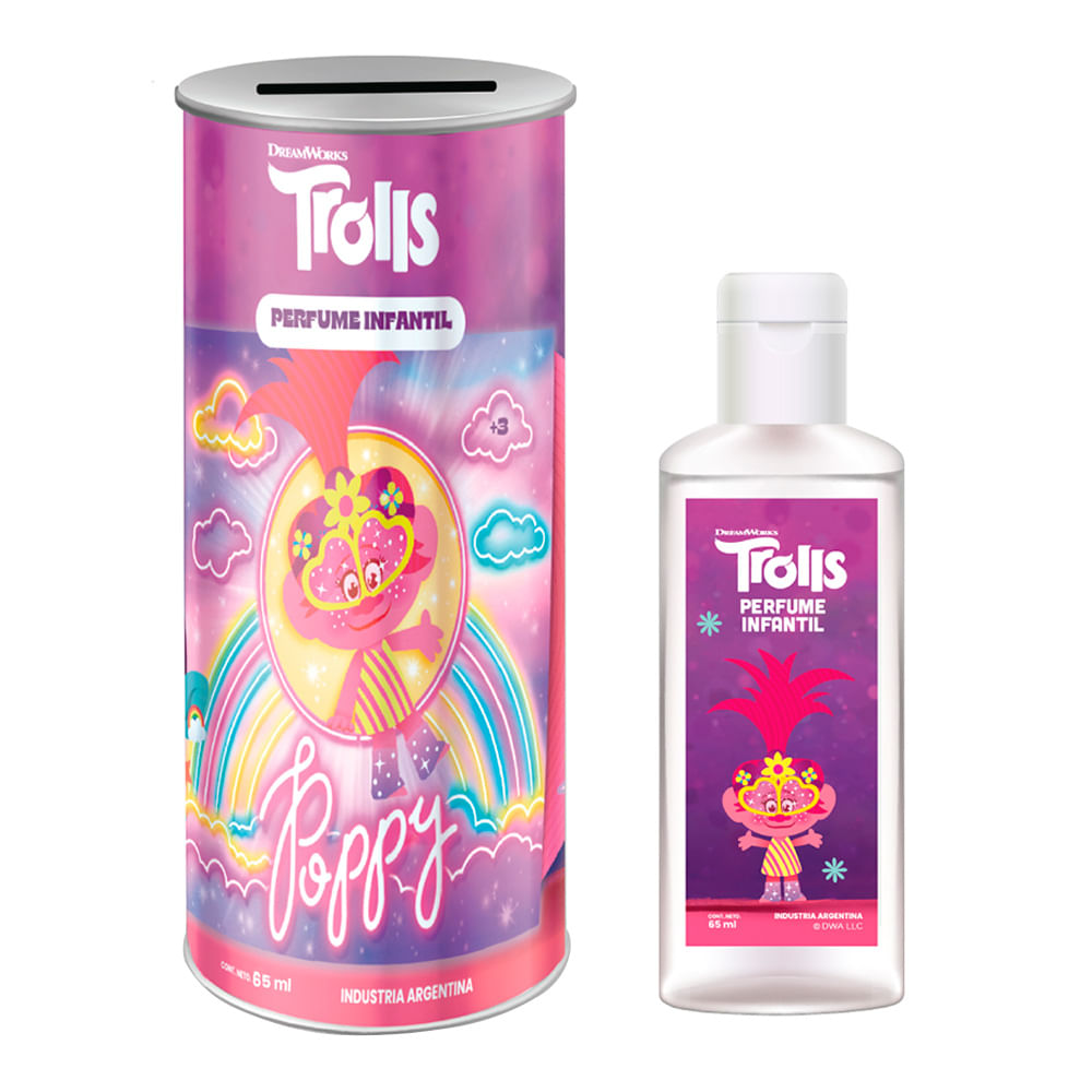 Perfume Lata Alcancia Trolls 65ml - Masonline - Más Online