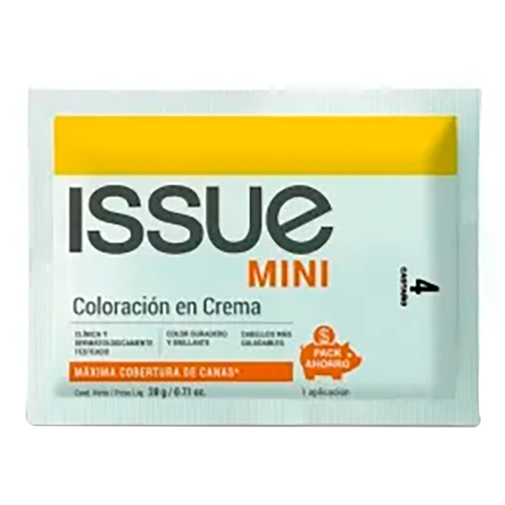 Coloración Issue Sachet N4 20gr - Masonline - Más Online