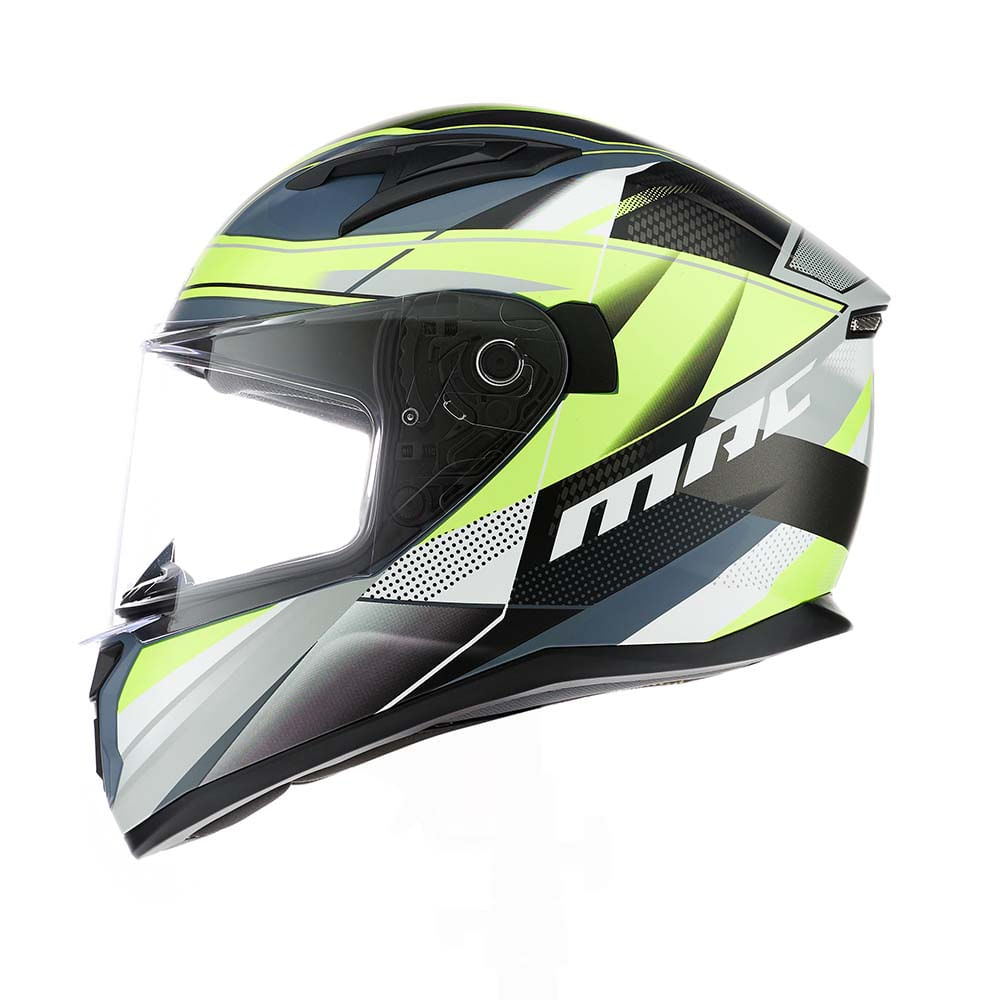 Casco Mac 825 Speed Razor Xl Amarillo Mate - Masonline - Más Online