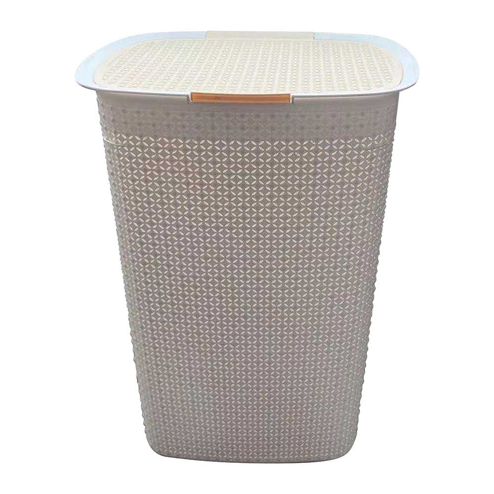 Canasto Para Ropa 6,5 L Beige - Masonline - Más Online